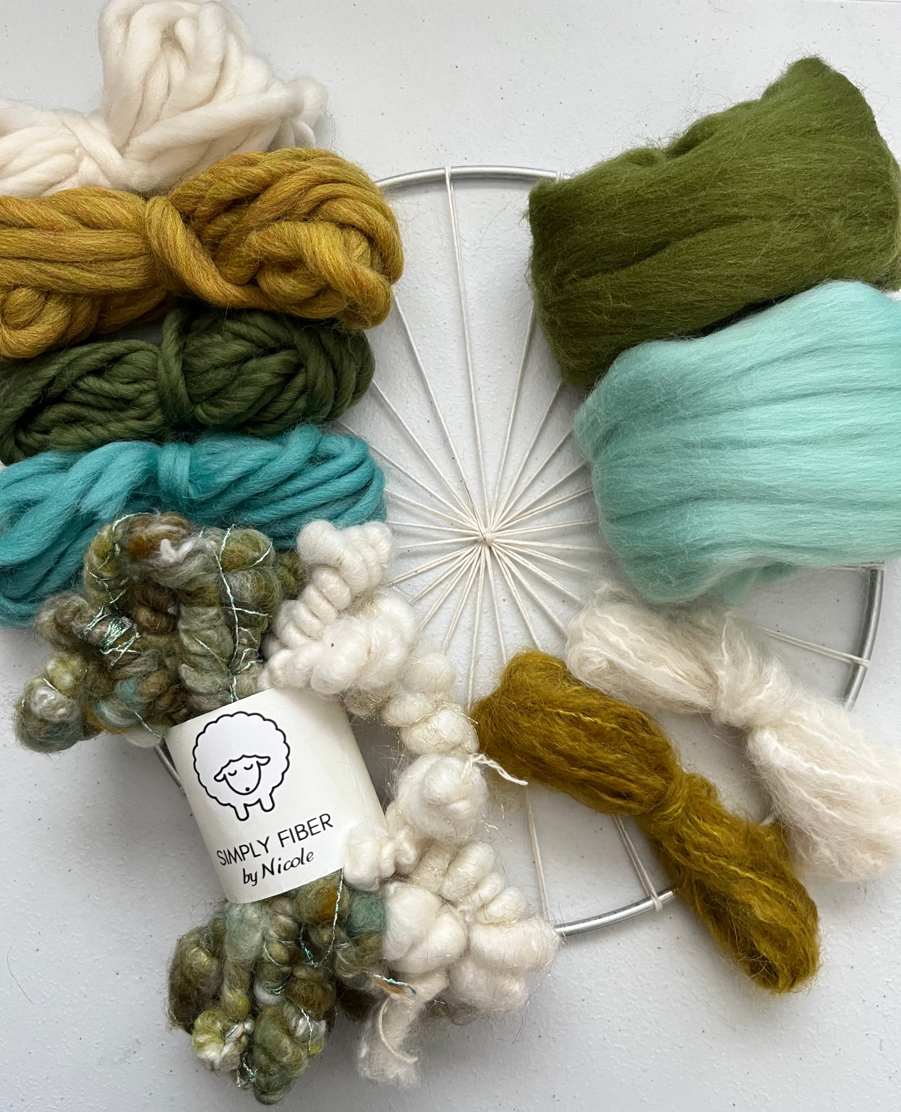 Day on the Beach Medium Weaving Kit | Simply Fiber